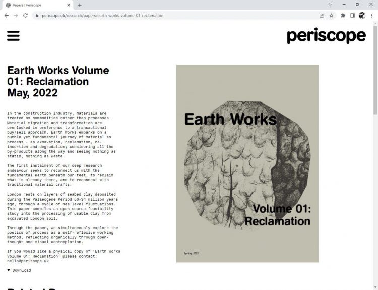 Periscope: Landscape, Architecture, Urbanism